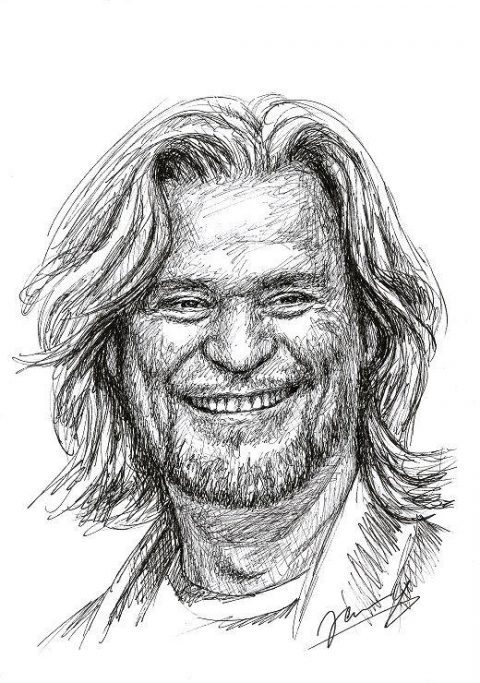 Jannys ART » Scribble Art » Daryl Hall - What A Smile » Portrait