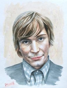 Aquarelle » Charlie Watts 1965 » Jannys ART